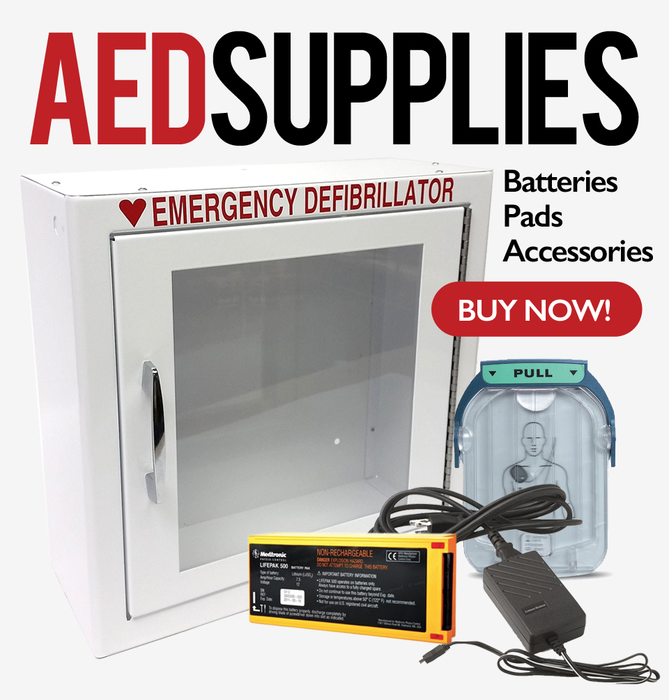 Stop Heart Attack | AED Products: AED Batteries, Accessories, Bleed ...