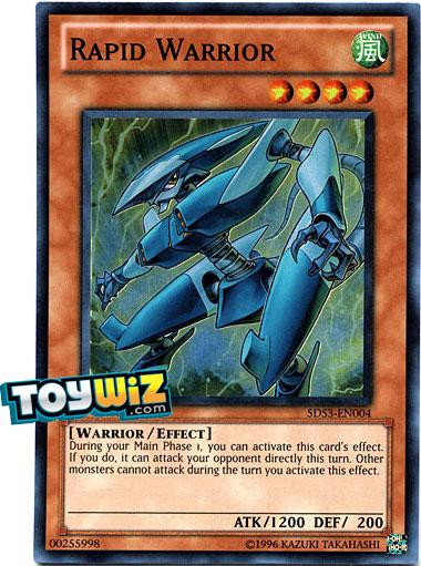 YuGiOh 5Ds 2010 Duelist Toolbox Single Card Super Rare Rapid Warrior ...