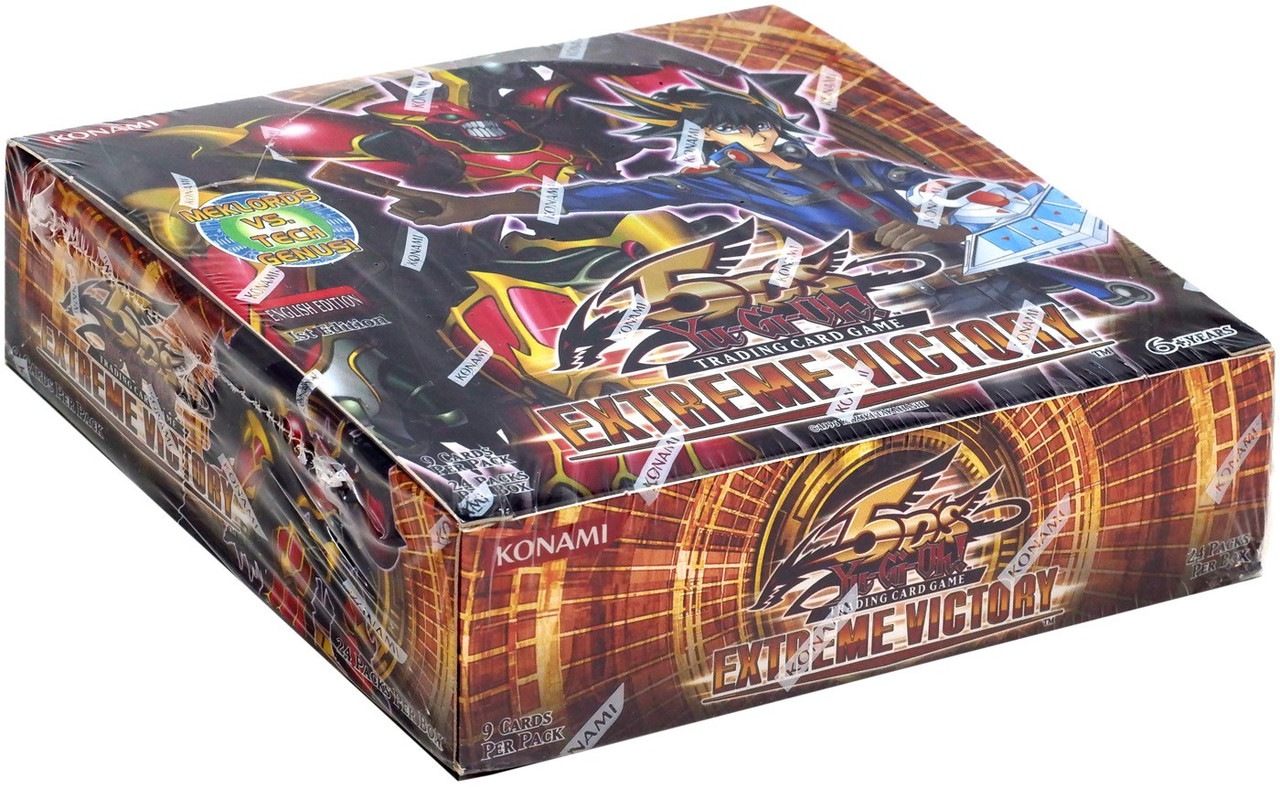 YuGiOh Extreme Victory Booster Box 24 Packs Sealed Konami - ToyWiz