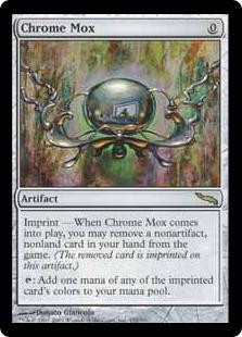 Magic The Gathering Mirrodin Single Card Rare Chrome Mox 152 - ToyWiz