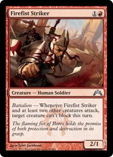 Magic The Gathering Gatecrash Single Card Uncommon Firefist Striker 90 ...