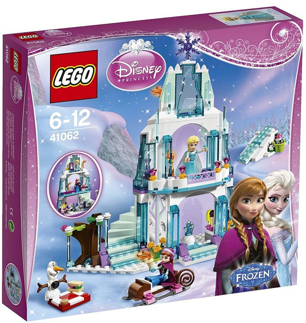 Lego Disney Princess Disney Frozen Elsas Sparkling Ice Castle Set 41062