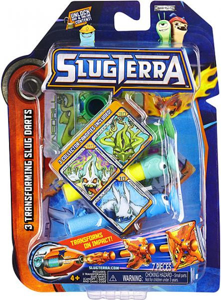 Slugterra Blaster Evo Dart Transforming Slug Darts 3-Pack Exclusive ...