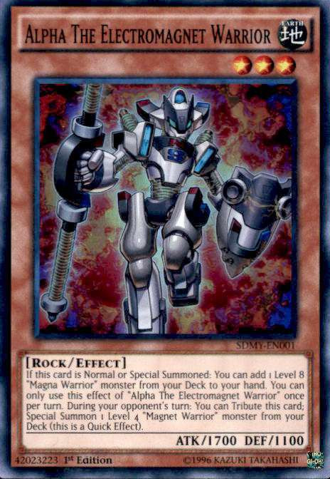 YuGiOh Yugi Muto Structure Deck Single Card Super Rare Alpha The ...