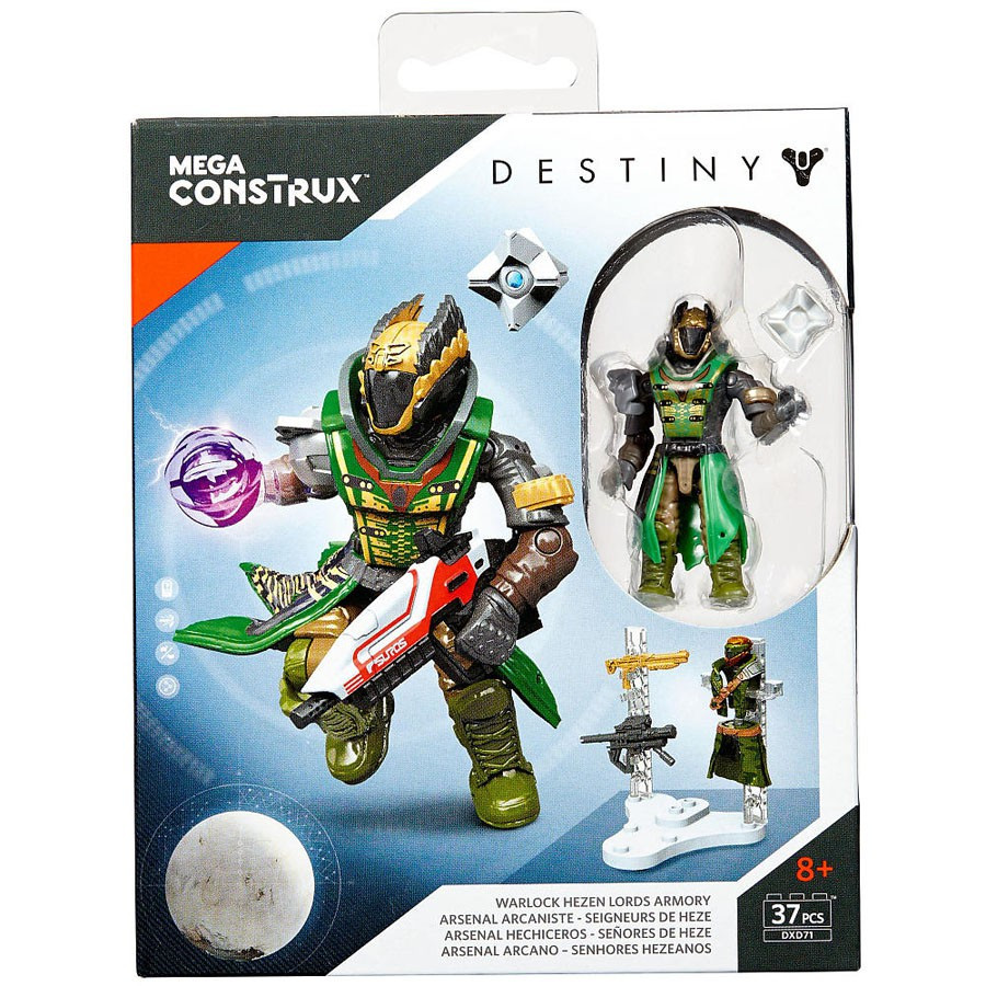 Mega Bloks Destiny Mega Construx Warlock Hezen Lords Armory Set DXD71 ...