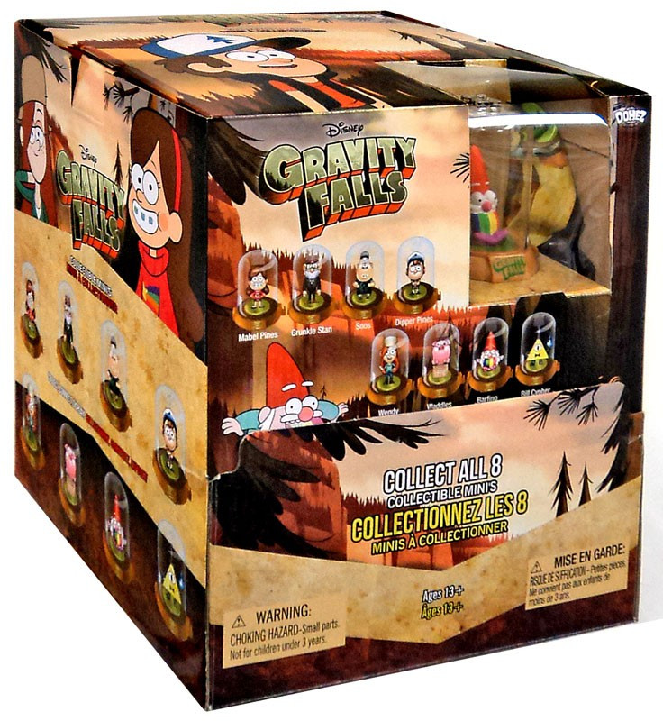 Disney Gravity Falls Domez Series 1 Gravity Falls Mystery Box 24 Packs ...