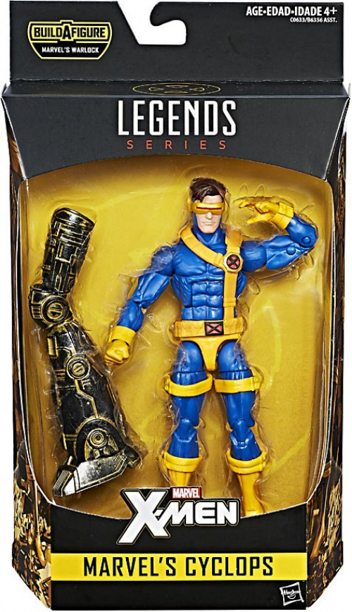 Marvel X-Men Marvel Legends Warlock Series Cyclops 6 Action Figure ...