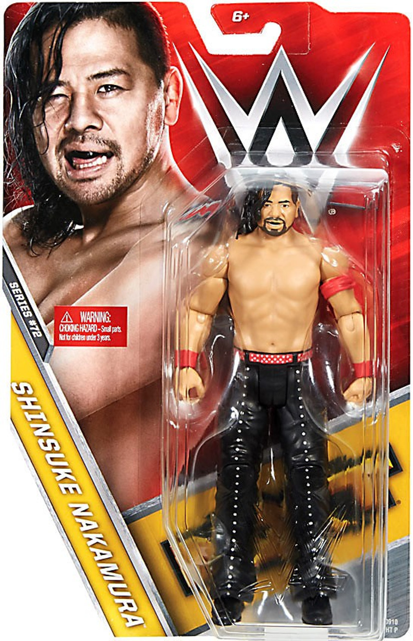 WWE Wrestling Series 72 Shinsuke Nakamura 7 Action Figure Mattel Toys - ToyWiz