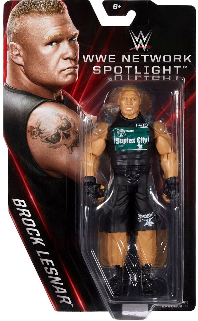 WWE Wrestling Network Spotlight Brock Lesnar Exclusive 6 Action Figure Mattel Toys - ToyWiz
