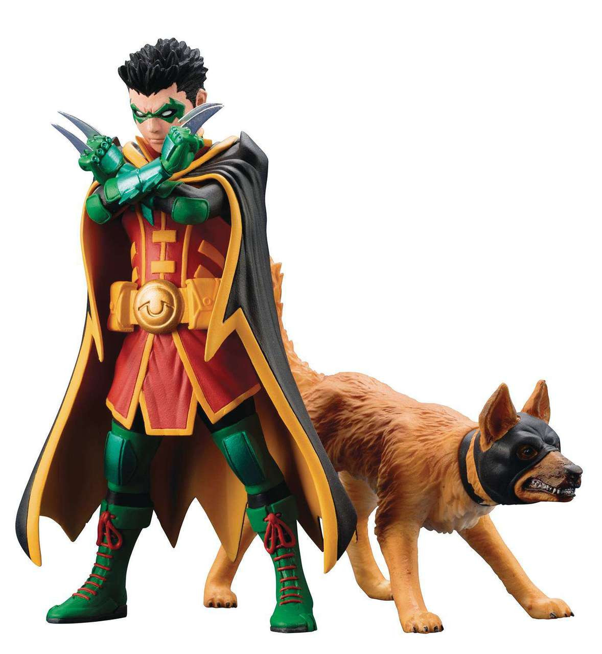 DC Batman ArtFX Robin Bat-Hound 110 Statue Kotobukiya - ToyWiz