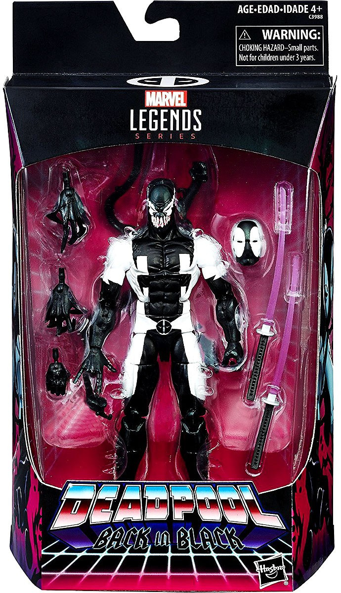 Marvel Marvel Legends Deadpool Exclusive 6 Action Figure Back in Black ...