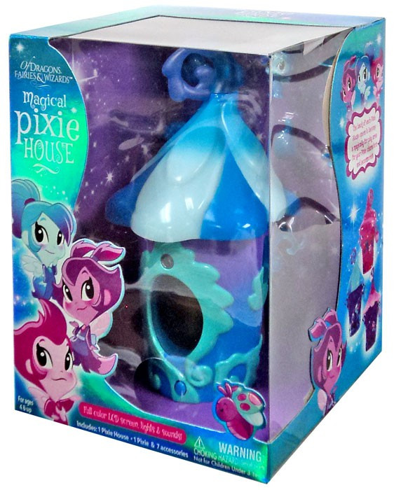 Of Dragons, Fairies Wizards Blue Magical Pixie House License to Play ...