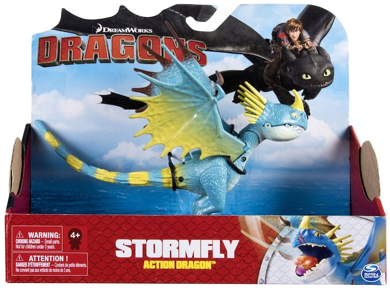 How to Train Your Dragon Dragons Action Dragon Stormfly Action Figure ...