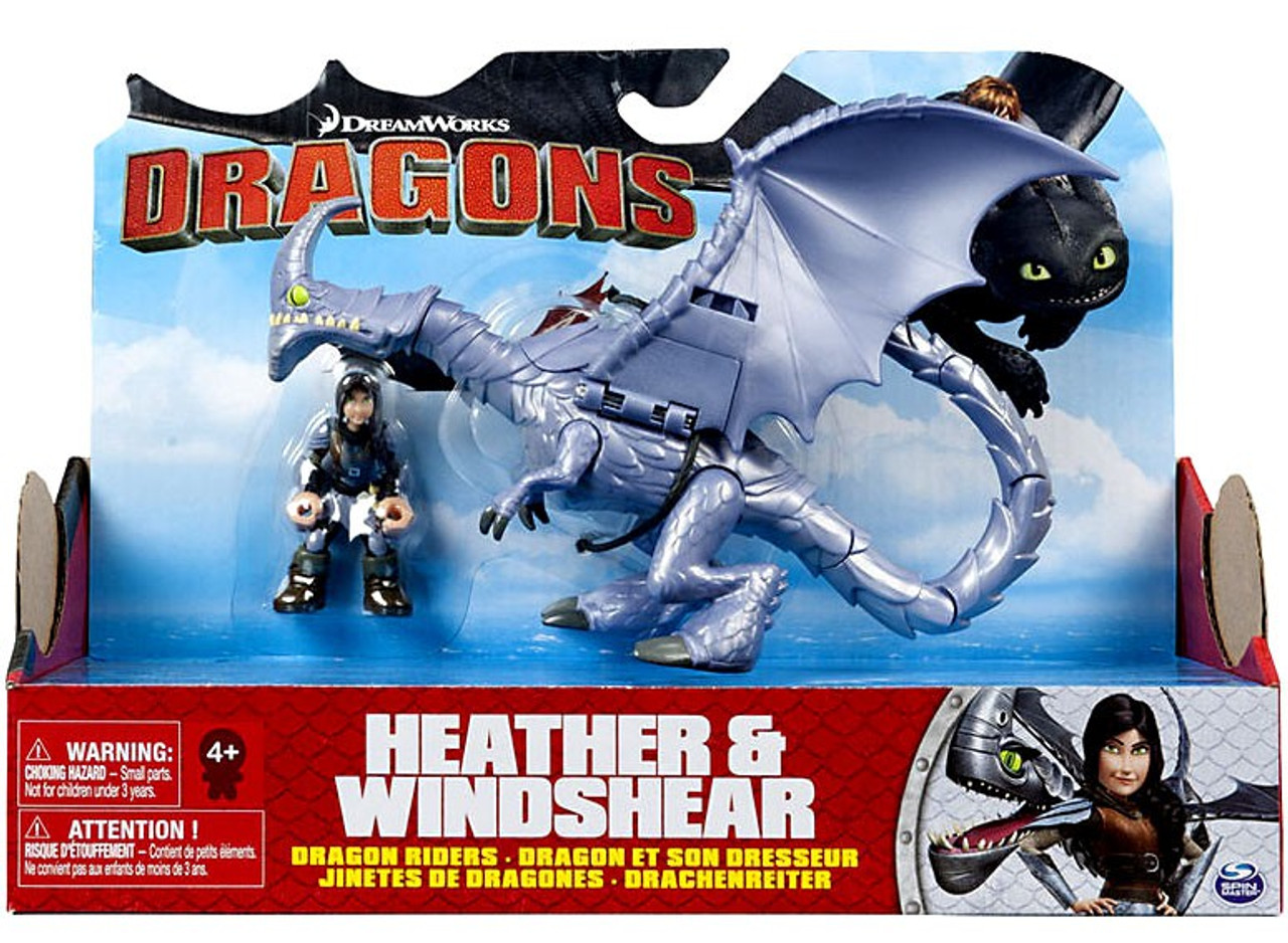 How To Train Your Dragon Dragons Dragon Riders Heather Windshear Action Figure Spin Master Toywiz