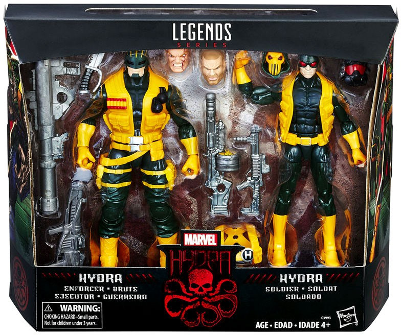 Marvel Marvel Legends Hydra Soldiers Exclusive Action Figure 2-Pack ...