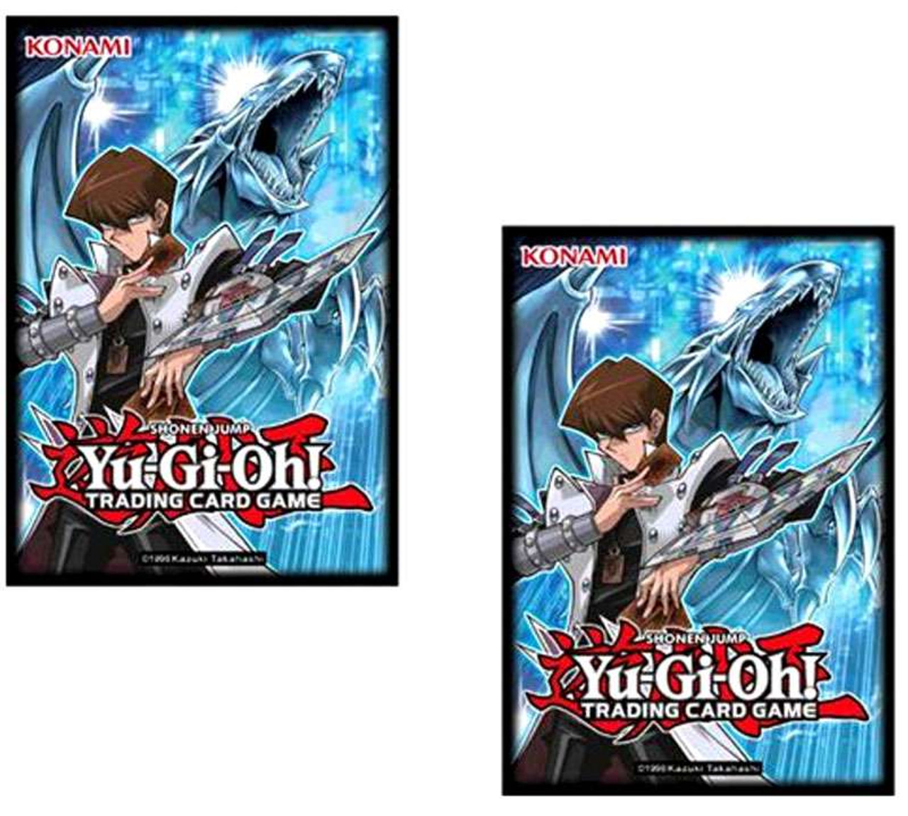 Yugioh Kaiba Card Sleeves 50 Count Konami Toywiz