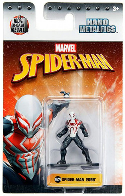 Marvel Spider-Man Nano Metalfigs Spider-Man 2099 1.5 Diecast Figure ...