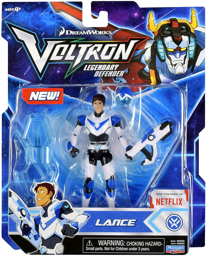 Voltron Legendary Defender Lance 5 Basic Action Figure Blue Lion Pilot ...