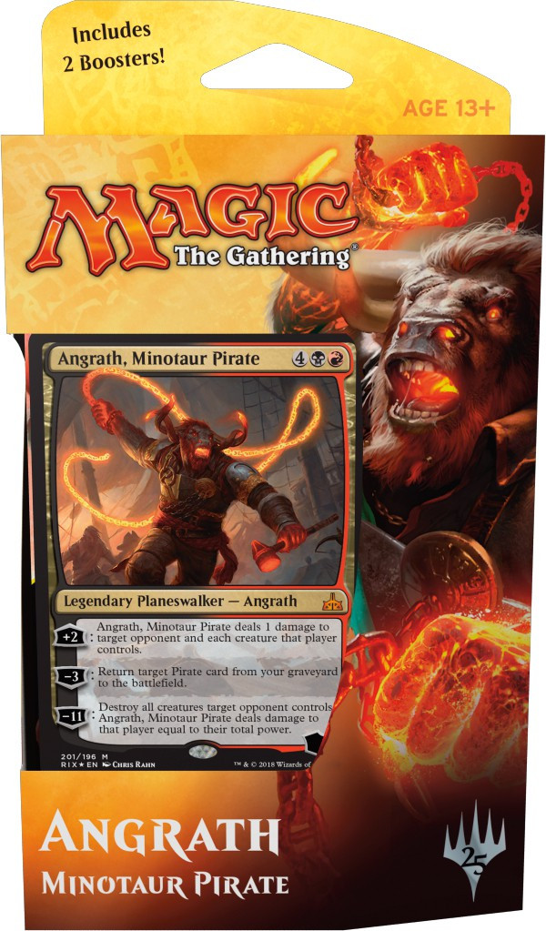Magic The Gathering Rivals of Ixalan Angrath Minotaur Pirate ...