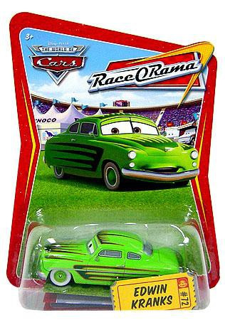 Disney Pixar Cars The World of Cars Race-O-Rama Edwin Kranks 155 ...
