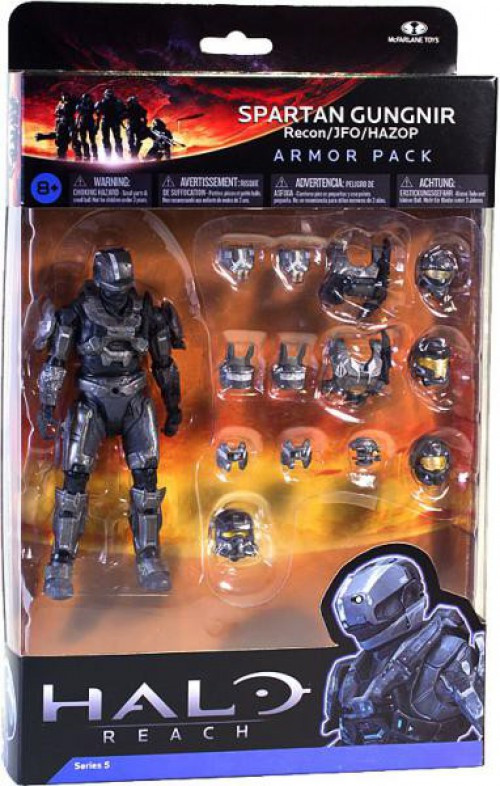 McFarlane Toys Halo Reach Halo Reach Series 5 Spartan Gungnir Armor ...