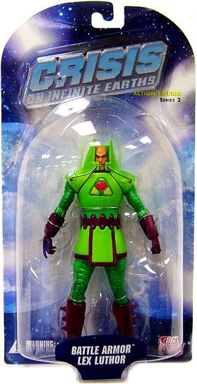 DC Crisis on Infinite Earths Series 2 Battle Armor Lex Luthor Action ...