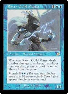 Magic The Gathering Scourge Single Card Rare Raven Guild Master 47 - ToyWiz