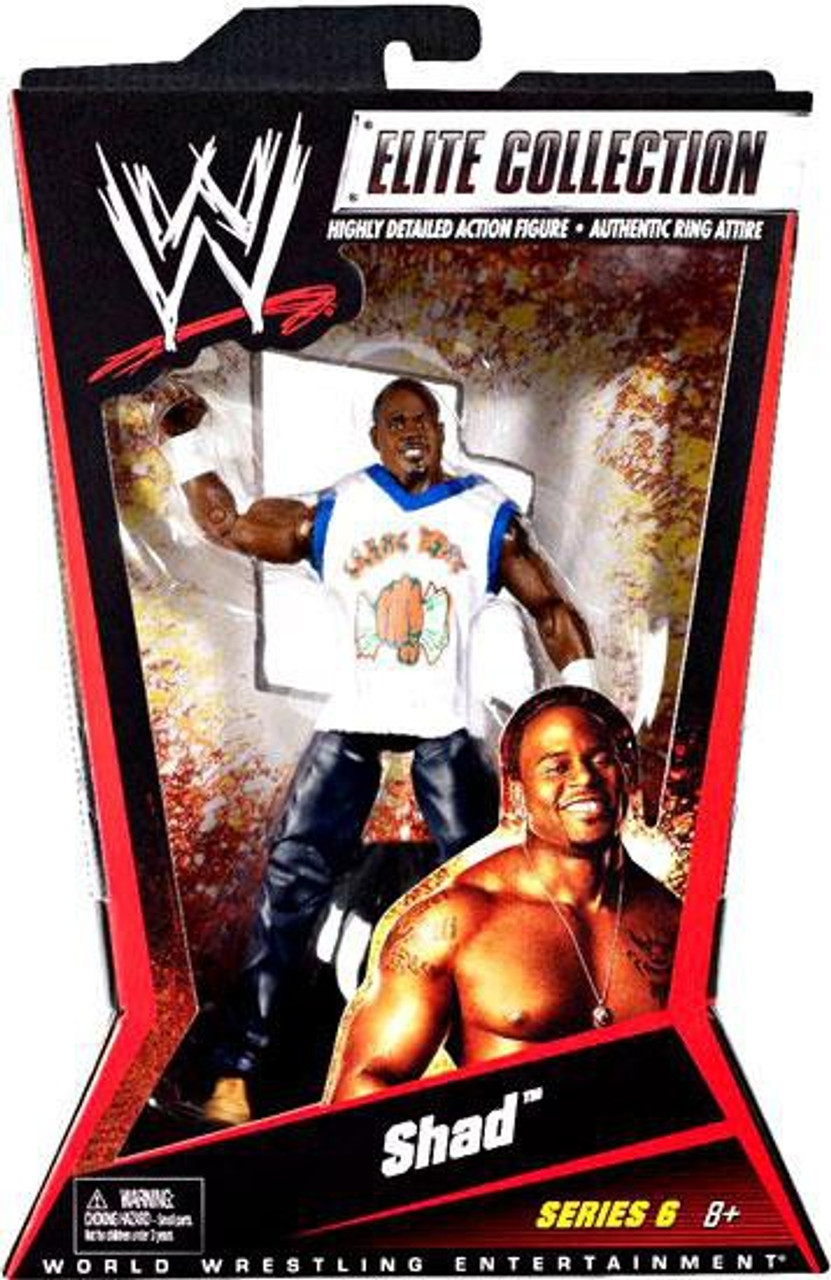 WWE Wrestling Elite Series 6 Shad Action Figure Mattel Toys - ToyWiz