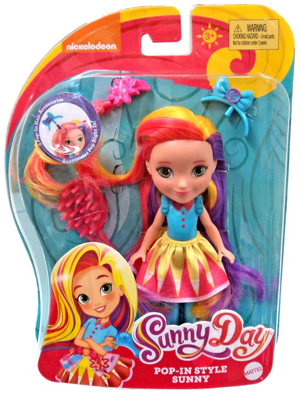 Nickelodeon Sunny Day Pop-In Style Sunny 6 Doll Mattel - ToyWiz