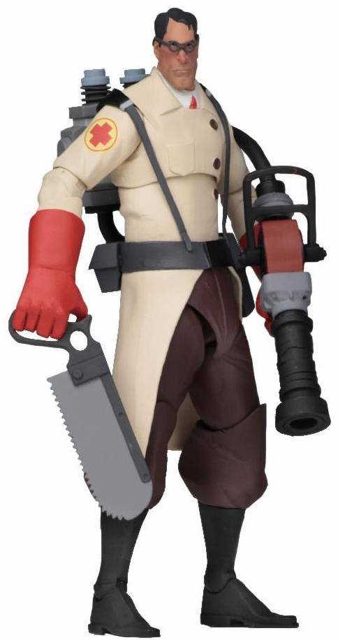 NECA Team Fortress 2 RED Series 4 Medic 7 Action Figure - ToyWiz