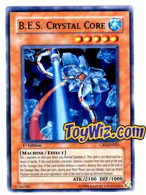 YuGiOh Cybernetic Revolution Single Card Super Rare B. E. S. Crystal ...