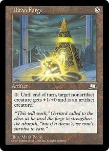 Magic The Gathering Weatherlight Single Card Uncommon Thran Forge - ToyWiz