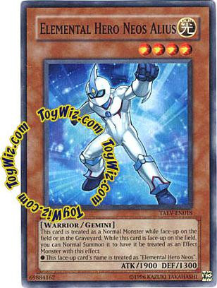 YuGiOh GX Tactical Evolution Single Card Super Rare Elemental Hero Neos ...