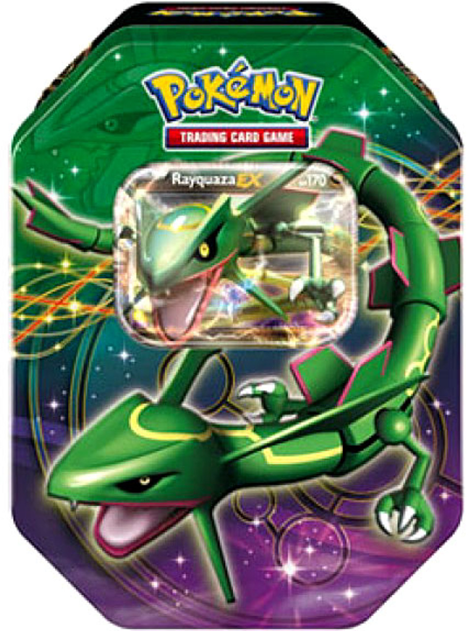 Pokemon Black White Reissue Legendary Ex Rayquaza Collector Tin Pokemon Usa Toywiz