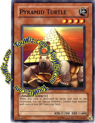YuGiOh Structure Deck Zombie World Single Card Common Pyramid Turtle ...