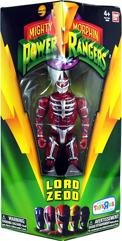 Power Rangers Mighty Morphin Lord Zedd Exclusive Action Figure Bandai ...