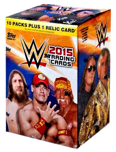 WWE Wrestling 2015 WWE Trading Card BLASTER Box Topps - ToyWiz