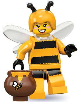 LEGO Minifigures Series 10 Bumblebee Girl Minifigure Loose - ToyWiz