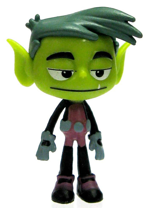 Teen Titans Go Beast Boy 2 PVC Mini Figure Loose Jazwares - ToyWiz