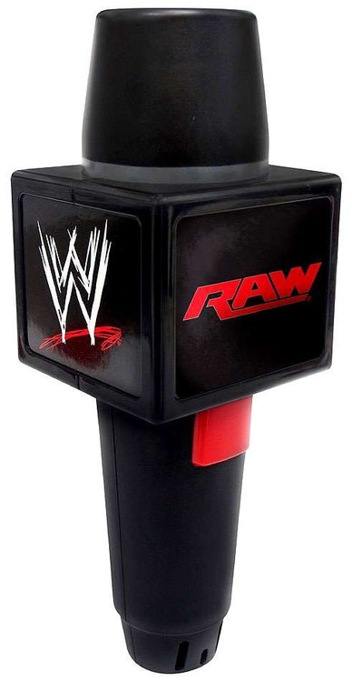 WWE Wrestling RAW Echo Microphone Roleplay Toy Wicked Cool Toys - ToyWiz