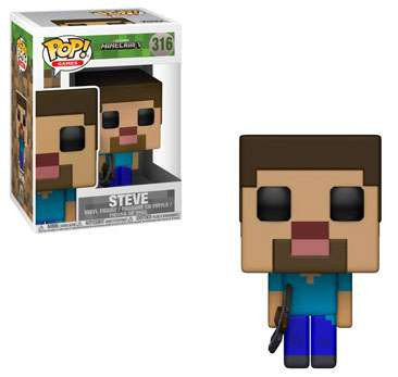 Funko Minecraft Funko POP Video Games Steve Vinyl Figure 316 - ToyWiz