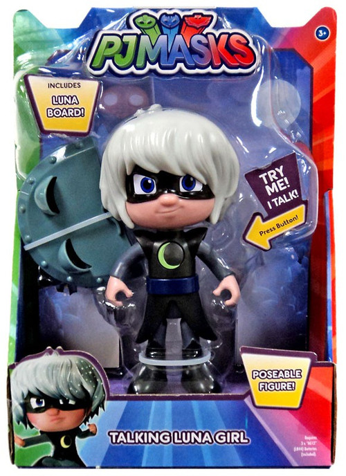 Disney Junior PJ Masks Luna Girl 5.5 Talking Action Figure with Luna ...