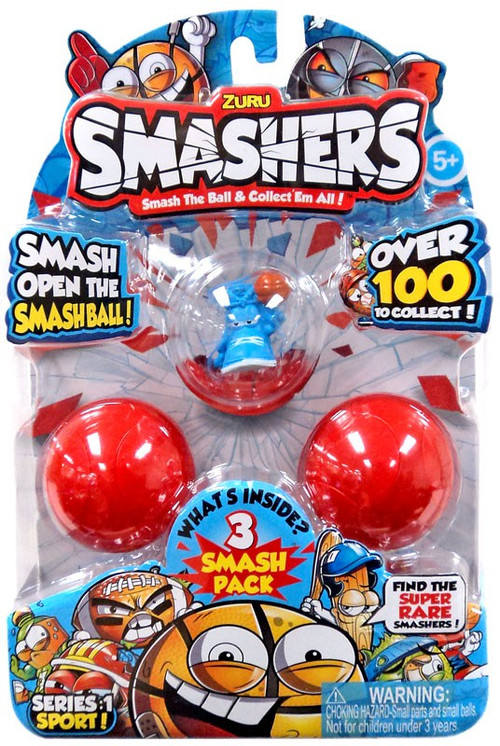 Smashers Series 1 Sport Sneaker Mini Figure 3-Pack Blue Zuru Toys - ToyWiz