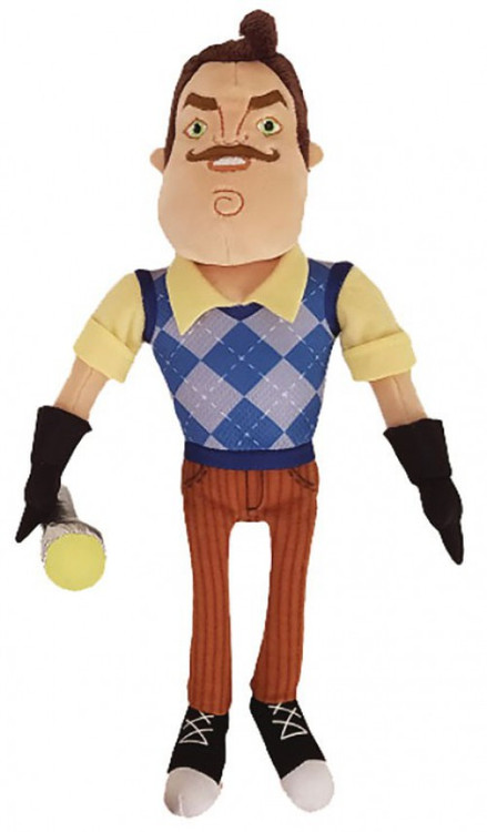 Hello Neighbor The Neighbor with Flashlight 10 Plush Tiny Build - ToyWiz