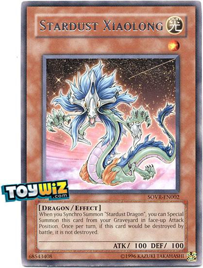 YuGiOh Stardust Overdrive Single Card Rare Stardust Xiaolong SOVR-EN002 ...