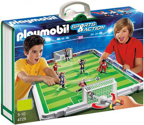 Playmobil Sports Action Take Along Soccer Match Set 4725 - ToyWiz