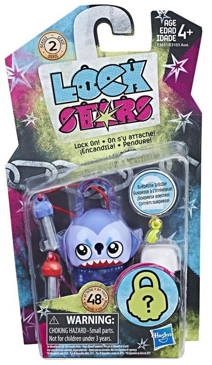 Lock Stars Series 2 Blue Shark Figure Hasbro Toys - ToyWiz