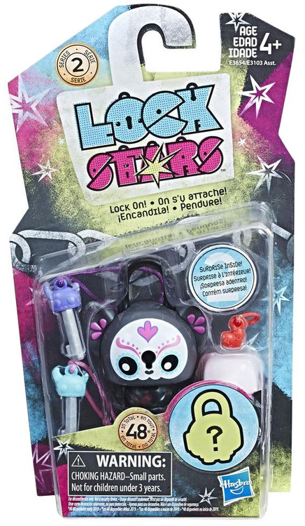 Lock Stars Series 2 Sugar Skull Cat Figure Hasbro Toys - ToyWiz