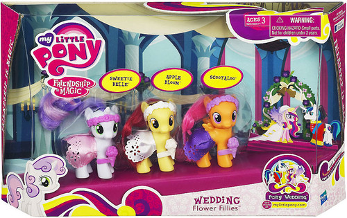 My Little Pony Friendship is Magic Pony Wedding Wedding Flower Fillies ...