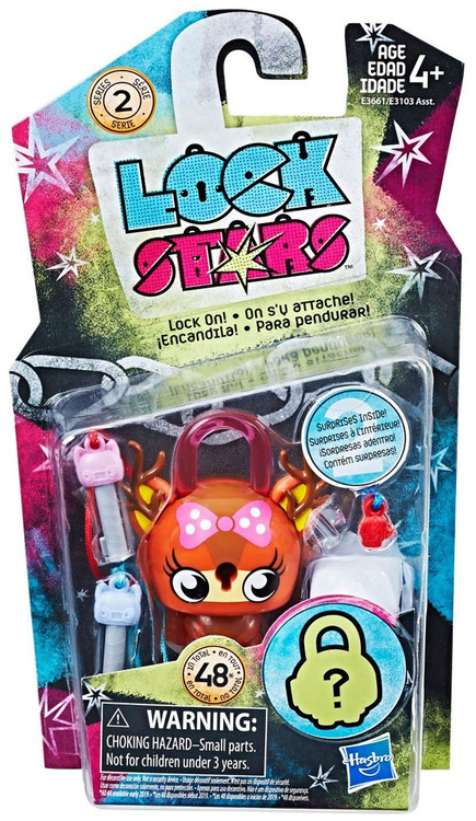 Lock Stars Series 2 Deer Figure Hasbro Toys - ToyWiz